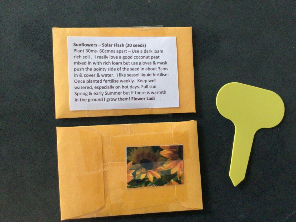 Sunflower Solar Flash - Local Seeds